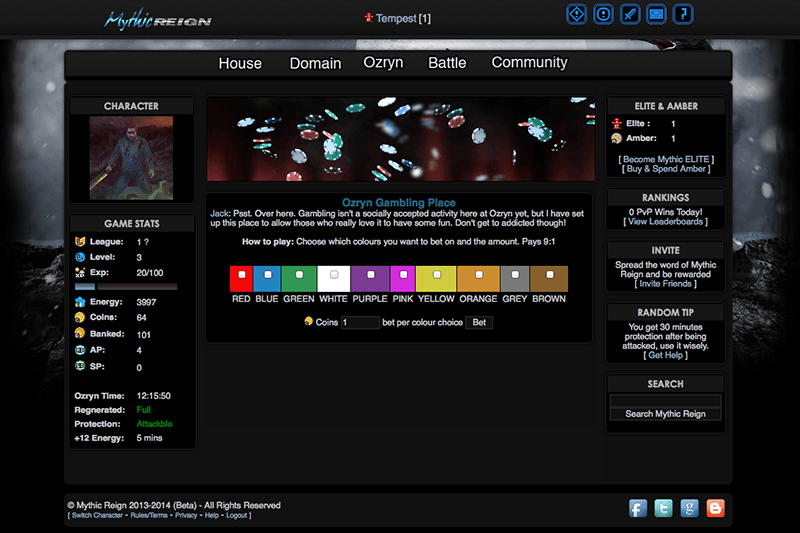 Free Online Fantasy Games | Play Mythic Reign